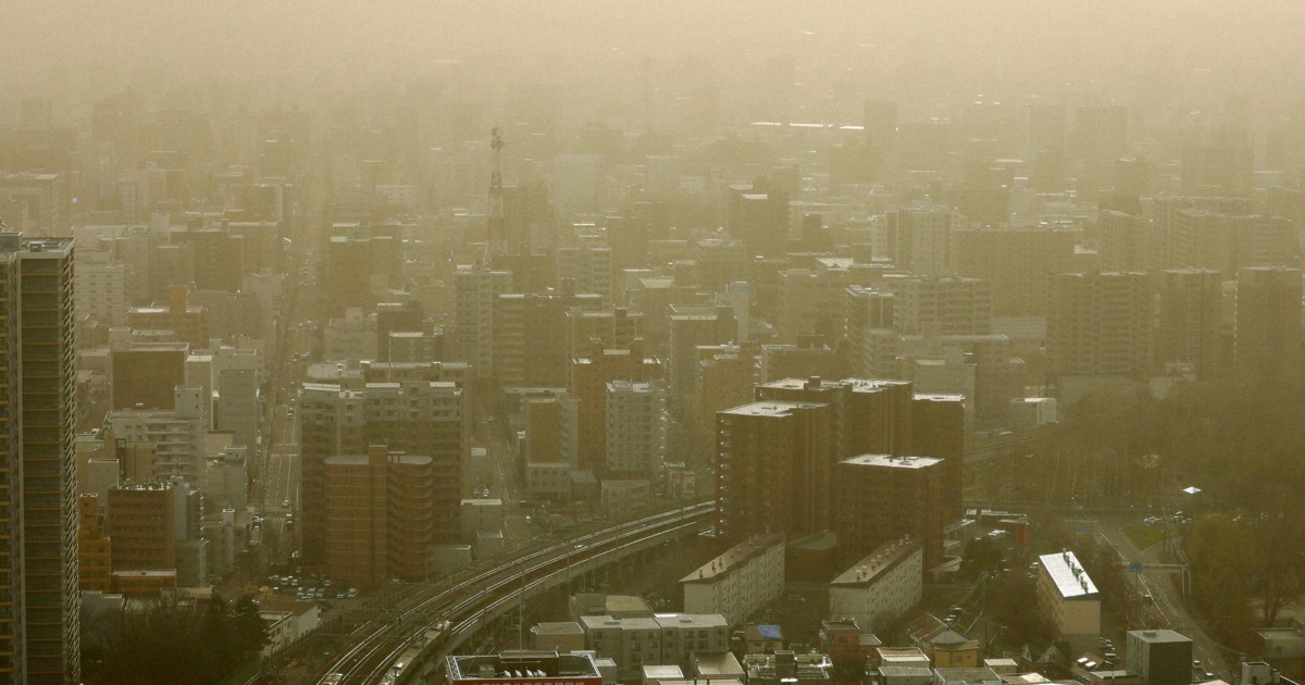 The health risks of yellow dust: Japan environment ministry explains ...