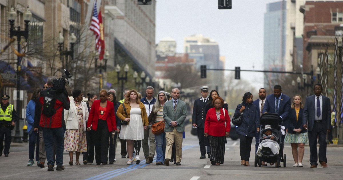 Boston remembers deadly marathon bombing 10 years later - The Mainichi