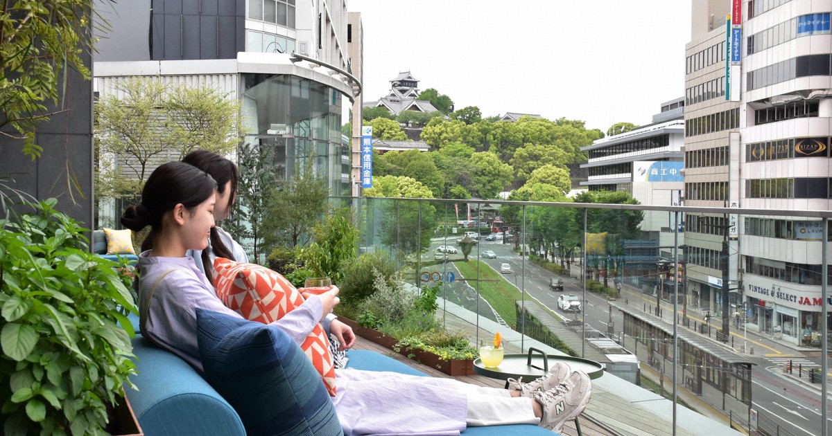 パルコ跡地に「HAB＠熊本」と「OMO5熊本」 25日開業 [写真特集5/7] | 毎日新聞