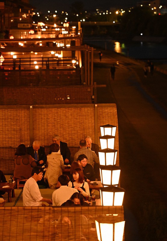 In Photos: Chilling out on Kyoto's riverside restaurant terraces - The ...