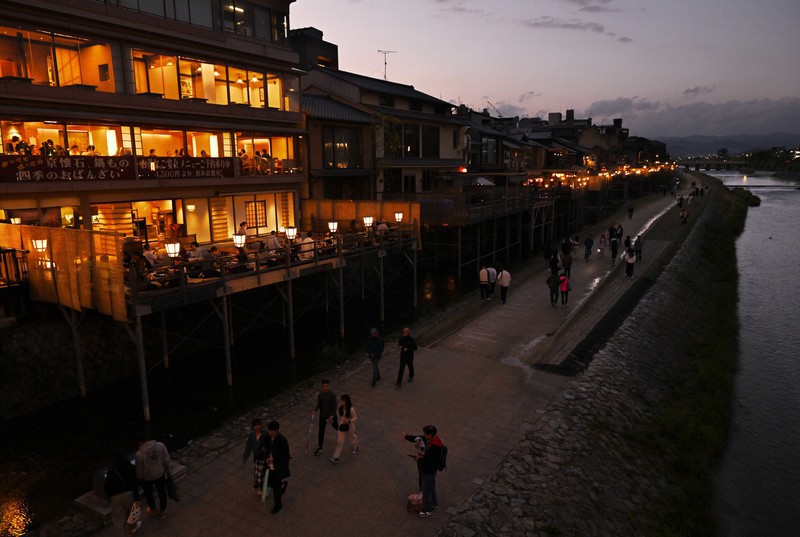 In Photos: Chilling out on Kyoto's riverside restaurant terraces - The ...
