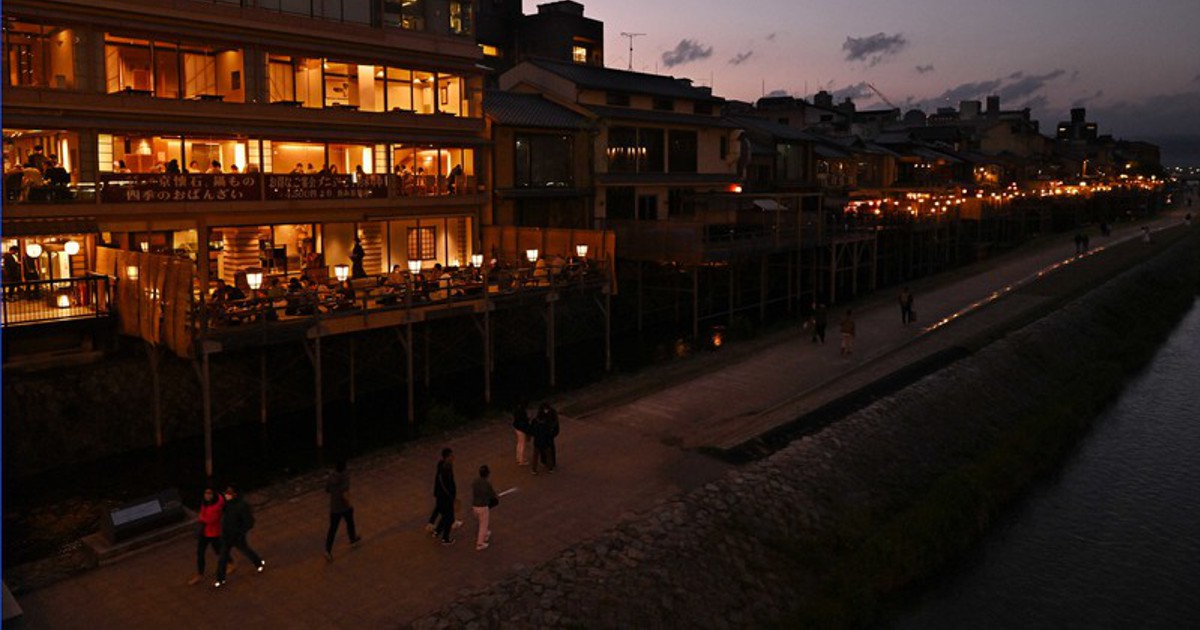 In Photos: Chilling out on Kyoto's riverside restaurant terraces - The ...