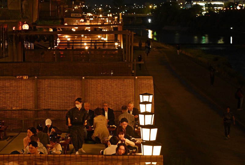 In Photos: Chilling out on Kyoto's riverside restaurant terraces - The ...