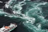 In Photos: Naruto Strait's whirlpools in west Japan leave tourists in ...