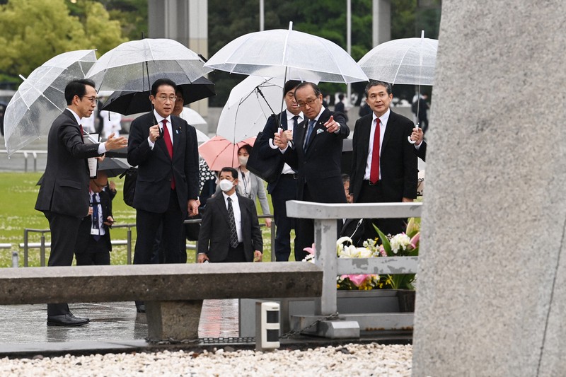 G7サミット初日に平和記念公園で首脳出迎え 岸田首相が表明 | 毎日新聞