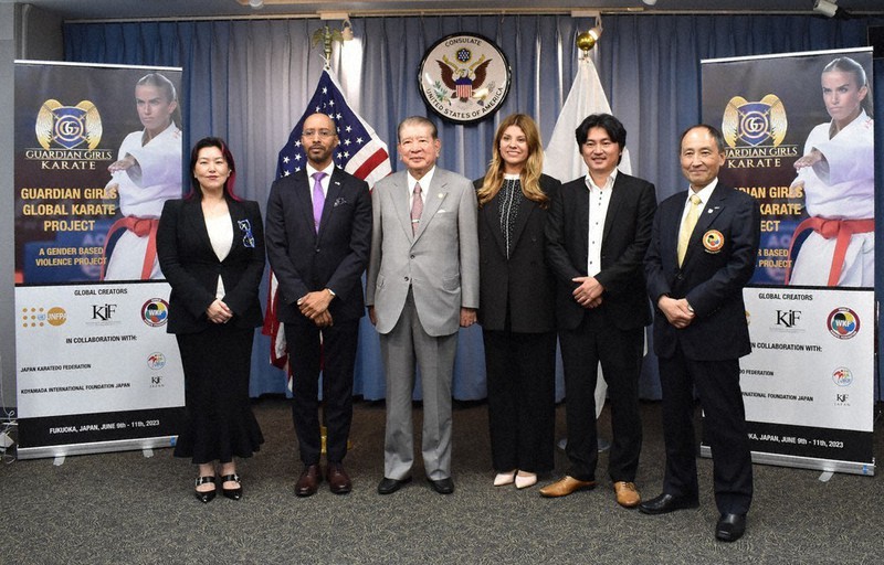 空手通じて女性守る護身術PR 「日本の文化を世界に」 福岡でGGGKイベント ／福岡 | 毎日新聞