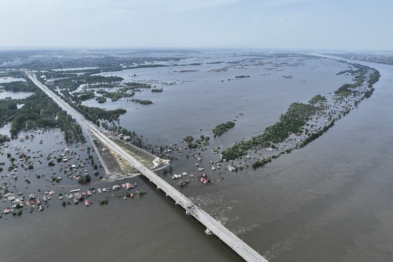 Ukraine's dam collapse is both a fast-moving disaster and a slow-moving ...