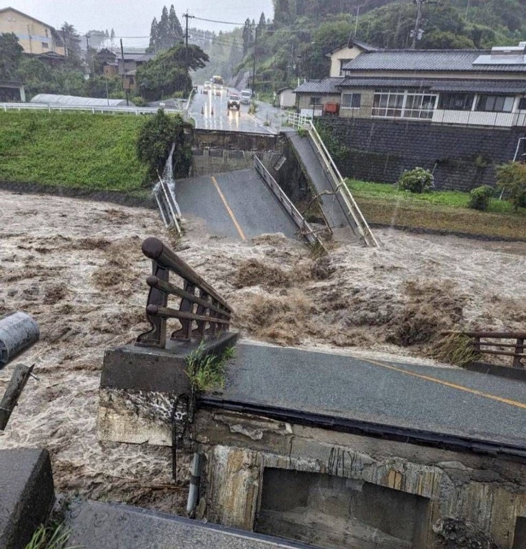 Torrential rain in Japan's Kyushu sparks evacuation orders, causes ...