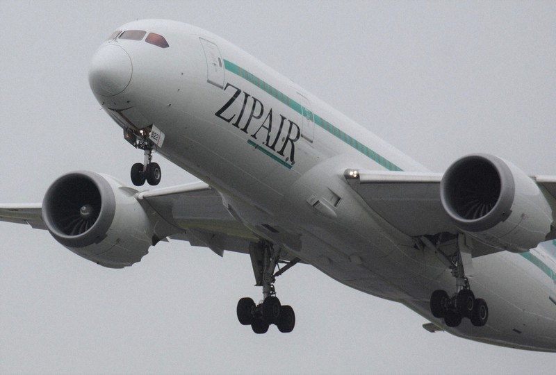 就航時の乗客はわずか2人 LCCジップエア、5年目で初の黒字 | 毎日新聞