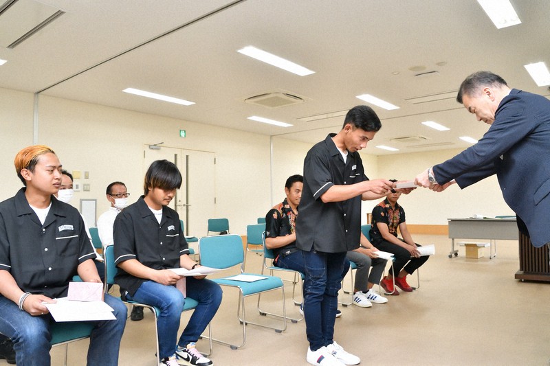 Indonesian fishermen trainees thanked for revitalizing west Japan town ...