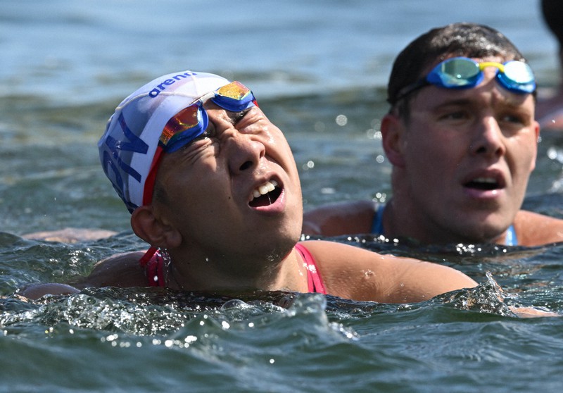 世界水泳福岡 オープンウオーター [写真特集5/16] | 毎日新聞