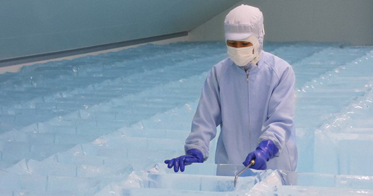In Photos: A glimpse of west Japan ice plant's subzero world in ...