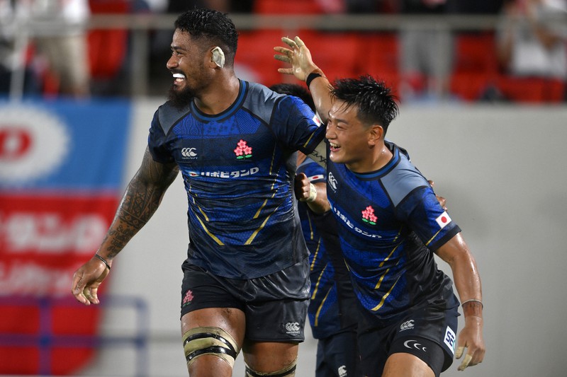 ラグビー日本代表、トンガに勝利 [写真特集8/18] | 毎日新聞