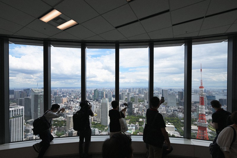 In Photos: Views from Japan's tallest skyscraper ahead of Nov. 24 ...