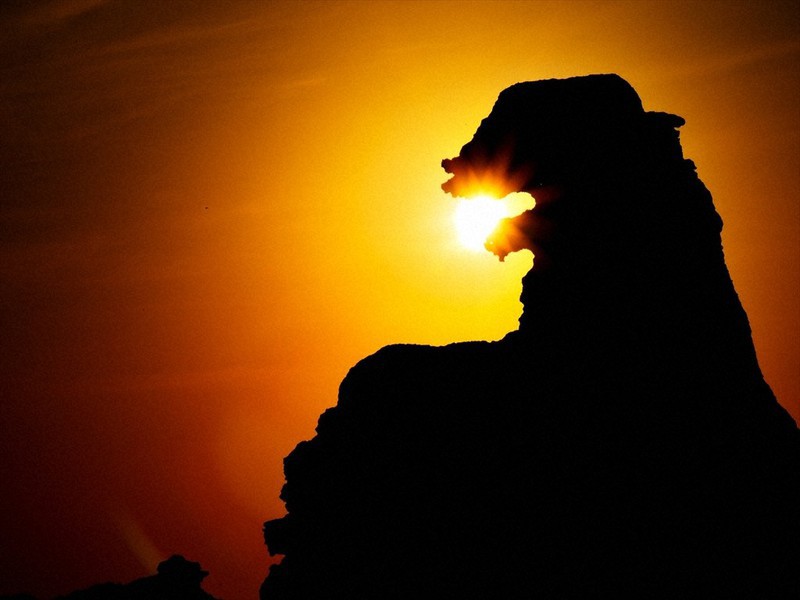 In Photos: Local photographer helps make 'Godzilla Rock' in north Japan ...