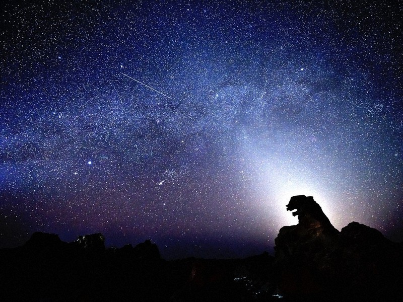 In Photos: Local photographer helps make 'Godzilla Rock' in north Japan ...