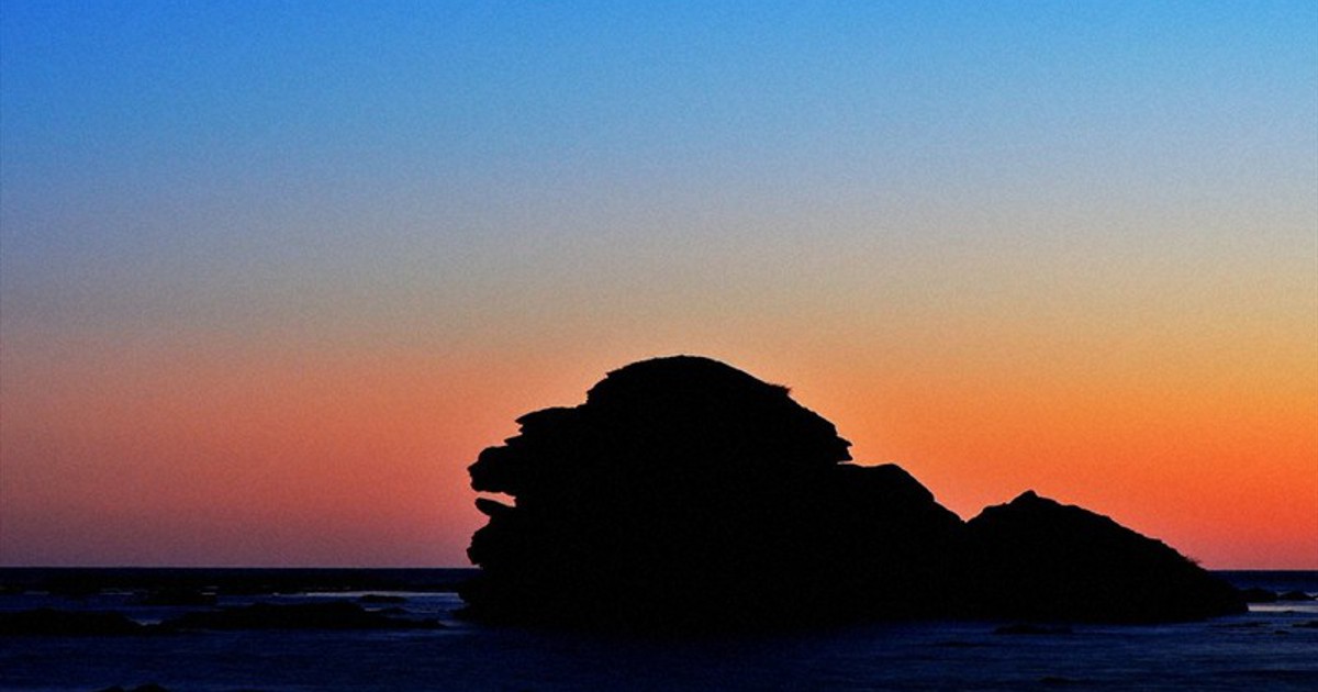 In Photos: Local photographer helps make 'Godzilla Rock' in north Japan ...