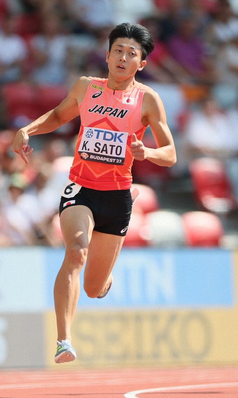 世界陸上2日目 佐藤拳太郎、400m 32年ぶり日本新 [写真特集23/26] | 毎日新聞