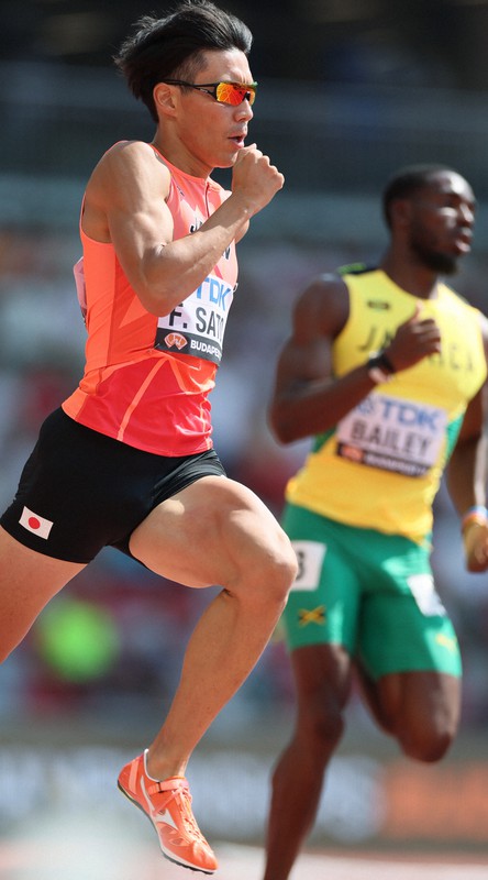 世界陸上2日目 佐藤拳太郎、400m 32年ぶり日本新 [写真特集23/26] | 毎日新聞