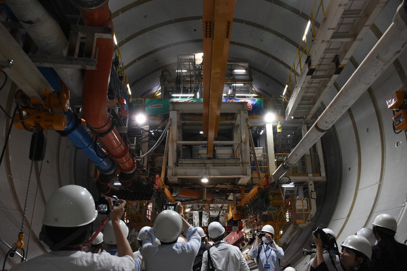 Tokyo builds Japan's biggest underground flood control space in anti ...