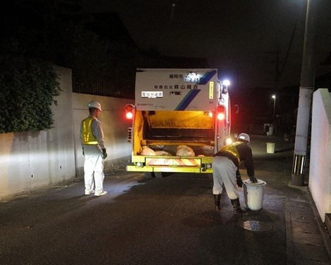 Japan Trivia: Fukuoka's nighttime garbage collection has historical ...