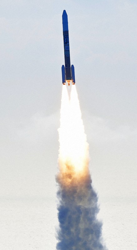 H2A打ち上げ成功 探査機SLIM搭載、日本初の月面着陸なるか | 毎日新聞