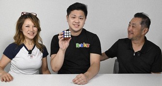 'Tremendous opportunity to meet the world': Rubik's Cube champ, parents ...