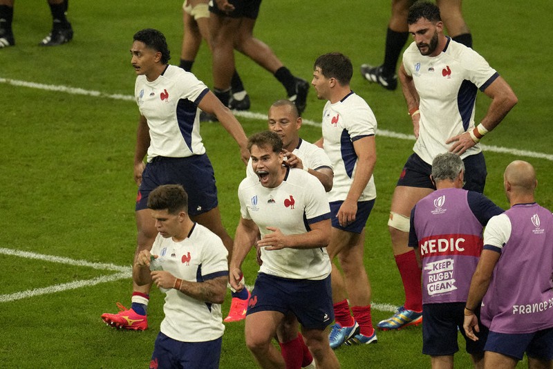 Rugby : France achieves statement win over New Zealand in World Cup ...