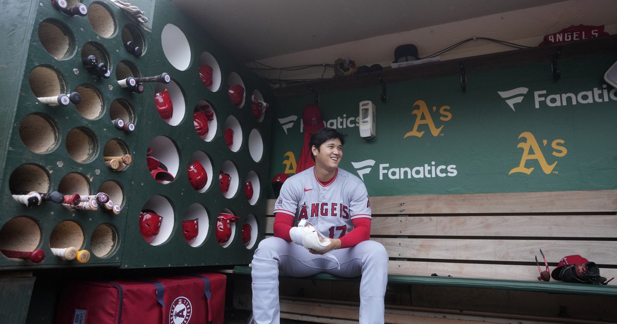 MLB: Shohei Ohtani's locker has been packed up at Angel Stadium, and ...