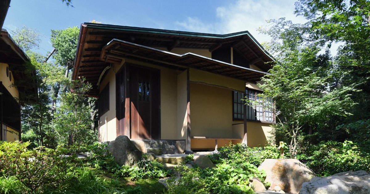 Retro Japan in Photos: 'Chochikukyo,' architect's own residence in ...