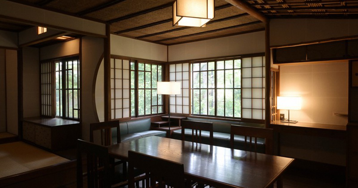 Retro Japan in Photos: 'Chochikukyo,' architect's own residence in ...