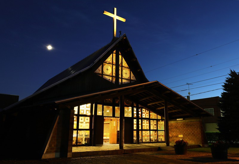 Retro Japan in Photos: St. Michael's Church Sapporo in Hokkaido - The ...