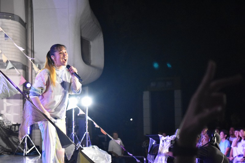 Singers Yo Hitoto, Ai deliver message of harmony at Tokyo peace ...