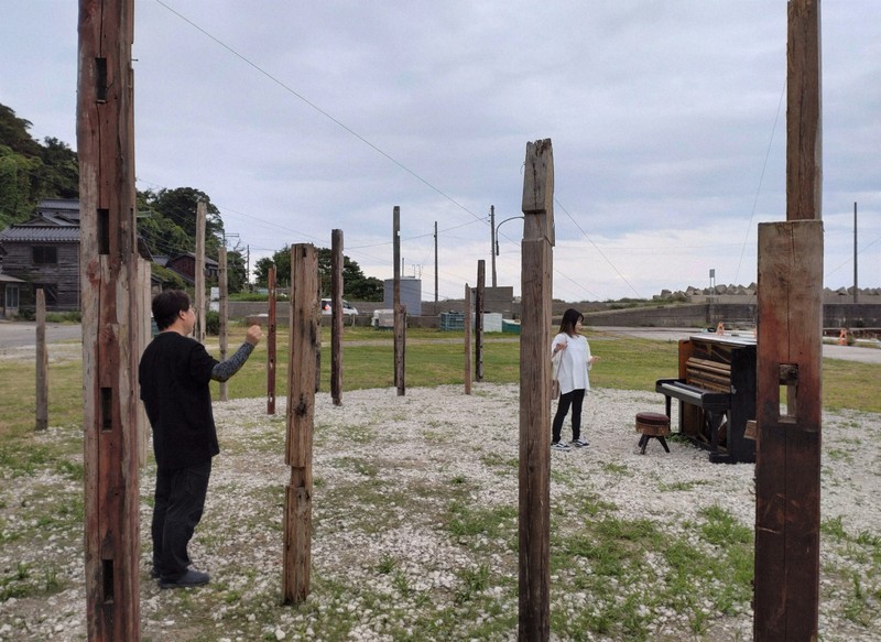 In Photos: Triennale artworks draw attention in central Japan city ...