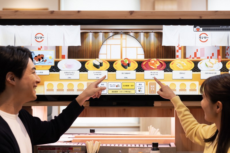 Japanese restaurant chain Sushiro tests 'digital conveyer-belt sushi ...