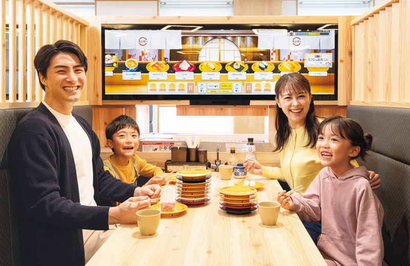 Japanese restaurant chain Sushiro tests 'digital conveyer-belt sushi ...