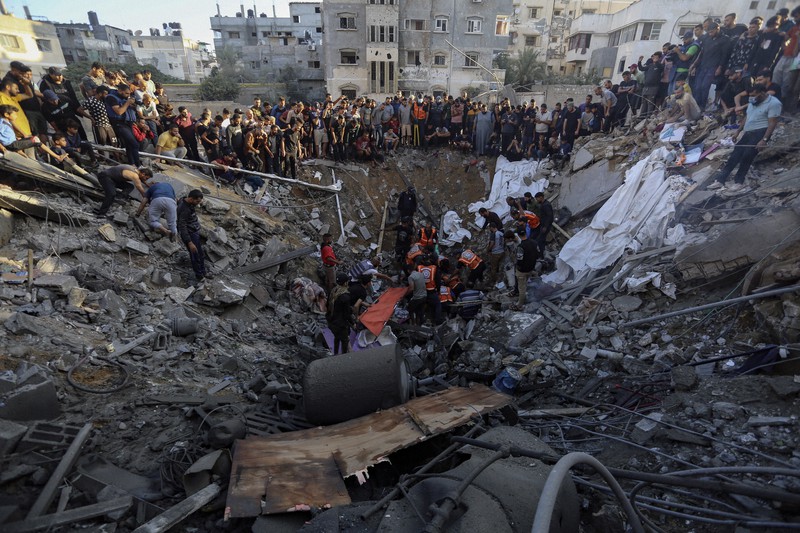 Israel strikes Gaza, Syria and West Bank as war against Hamas threatens ...