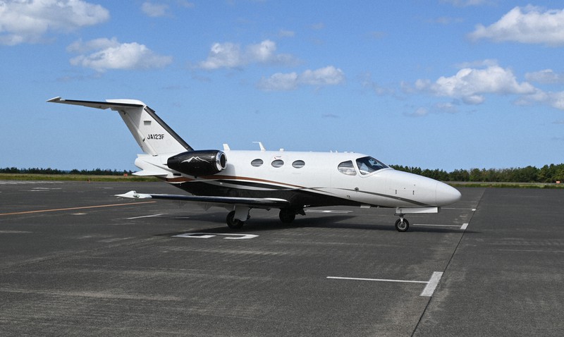 Small jet operator holds test flight, hopes to fly foreigners to ...