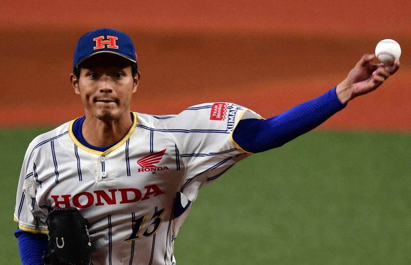 サイドスロー転向で再び手にした先発の座 Honda熊本 日本選手権 | 毎日新聞
