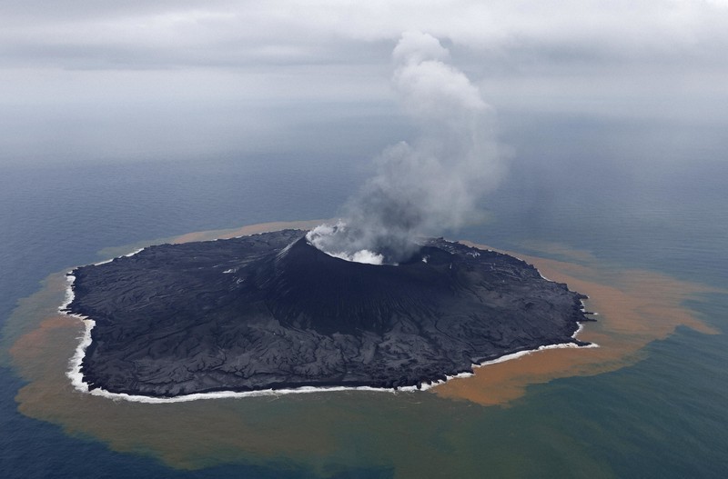 In Photos: Nishinoshima Island 930 km south of mainland Tokyo grows 20 ...