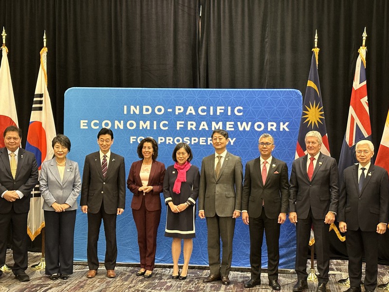 IPEF、2分野を首脳会合で実質妥結へ 「貿易」は交渉継続 | 毎日新聞