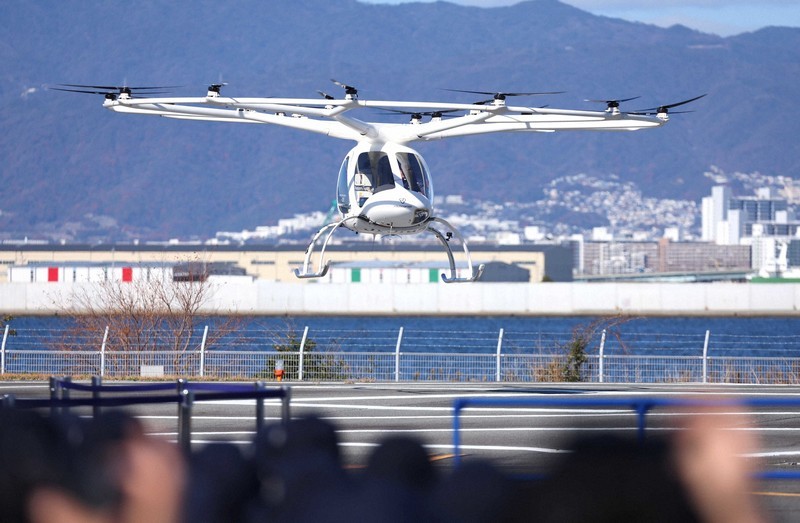 In Photos: 'Flying car' takes to Osaka skies in test ahead of 2025 ...