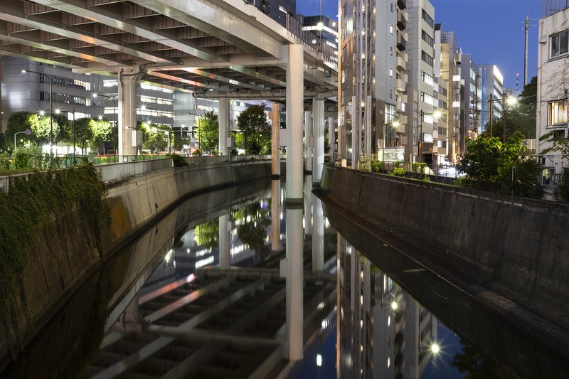 Tokyo Nightscapes: Kanda River, famous for 1973 hit song - The Mainichi