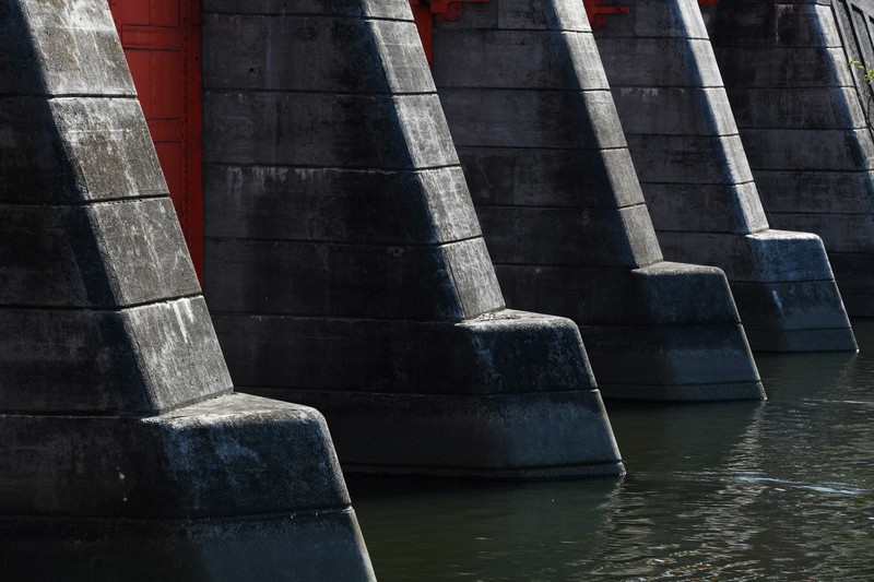 Retro Japan: Arakawa River floodgates protecting downstream Tokyo since ...