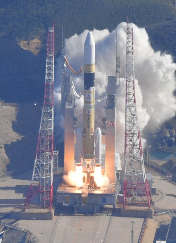 H2Aロケット48号機 打ち上げ成功 [写真特集5/8] | 毎日新聞