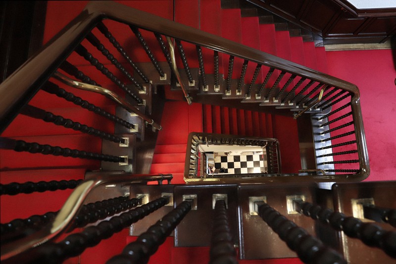 Retro Japan: Osaka social club hall exudes cosmopolitan atmosphere ...