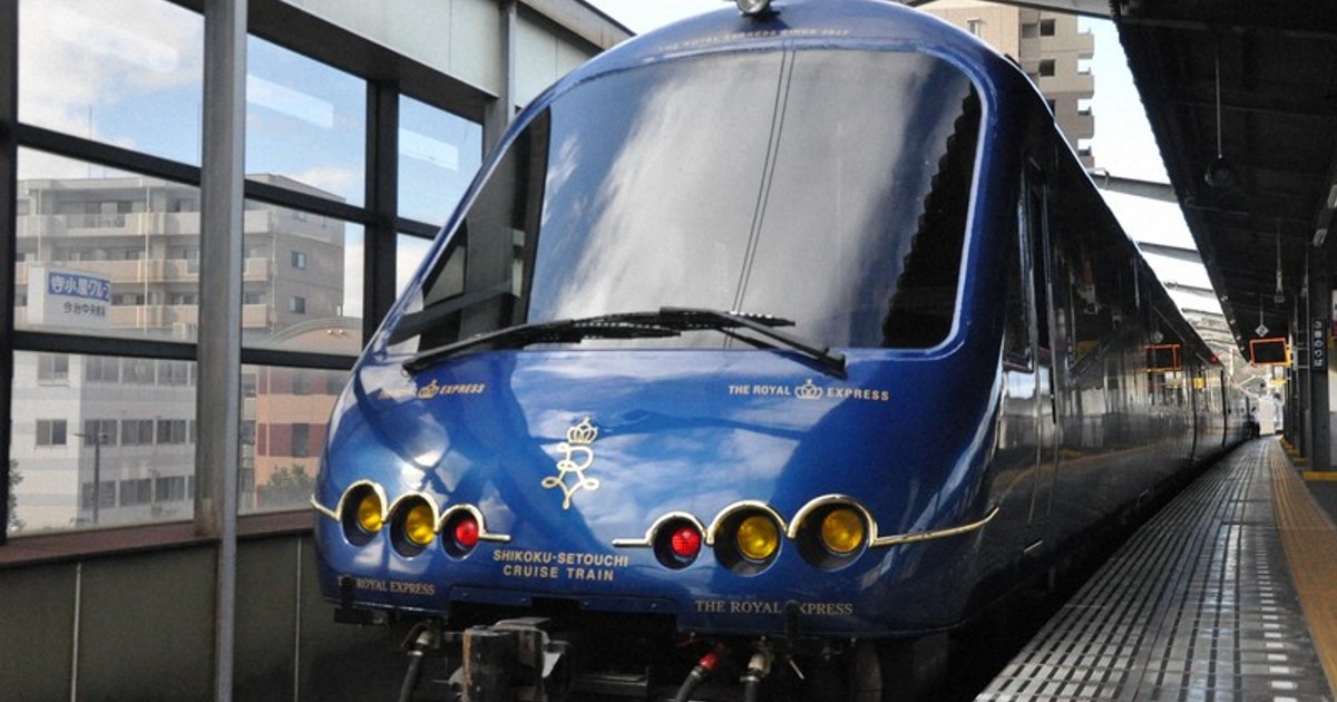 In Photos: Japan's luxury Royal Express train exudes opulence - The ...
