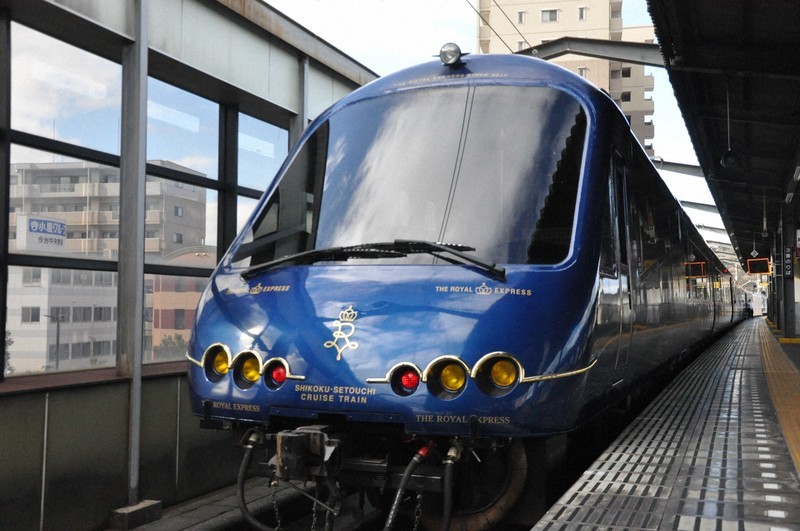 In Photos: Japan's luxury Royal Express train exudes opulence - The ...