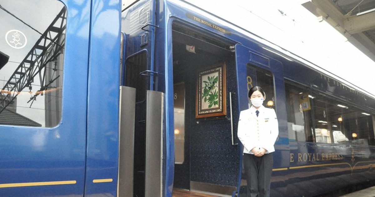 In Photos: Japan's luxury Royal Express train exudes opulence - The ...