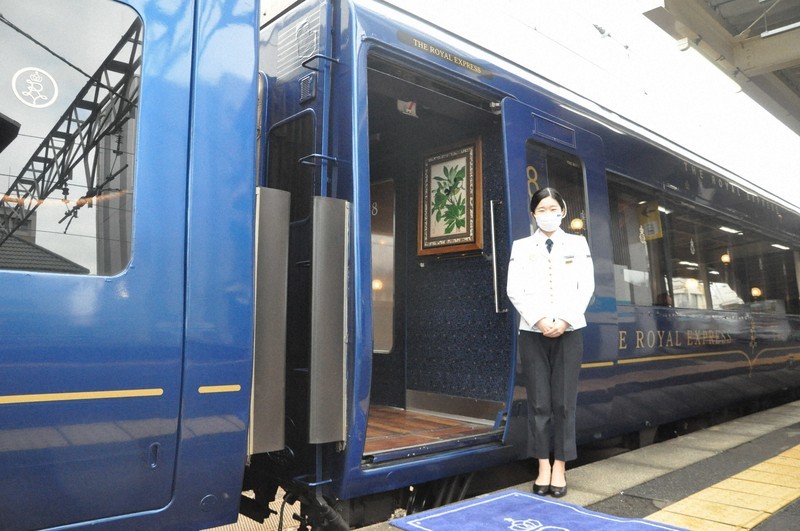 In Photos: Japan's luxury Royal Express train exudes opulence - The ...